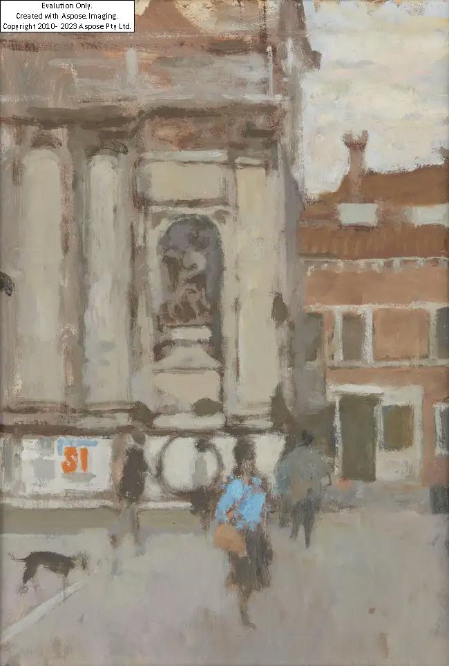 Bernard Dunstan | At the Mirror | MutualArt