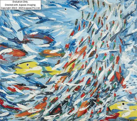 Kobina Nyarko | School of fish, 1979 (1979) | MutualArt