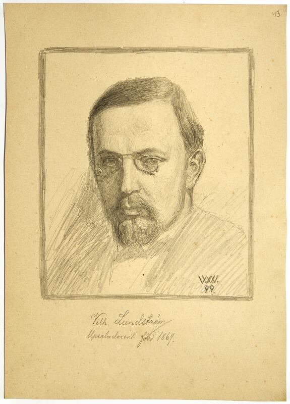 Wilhelm Wetlesen | Portrait of the Swede Vilhelm Lundström (1869–1940 ...