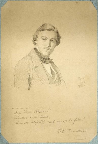 Lorenz Frolich | Portrait of Otto Reinhold Frenckell (1823–1880 | MutualArt