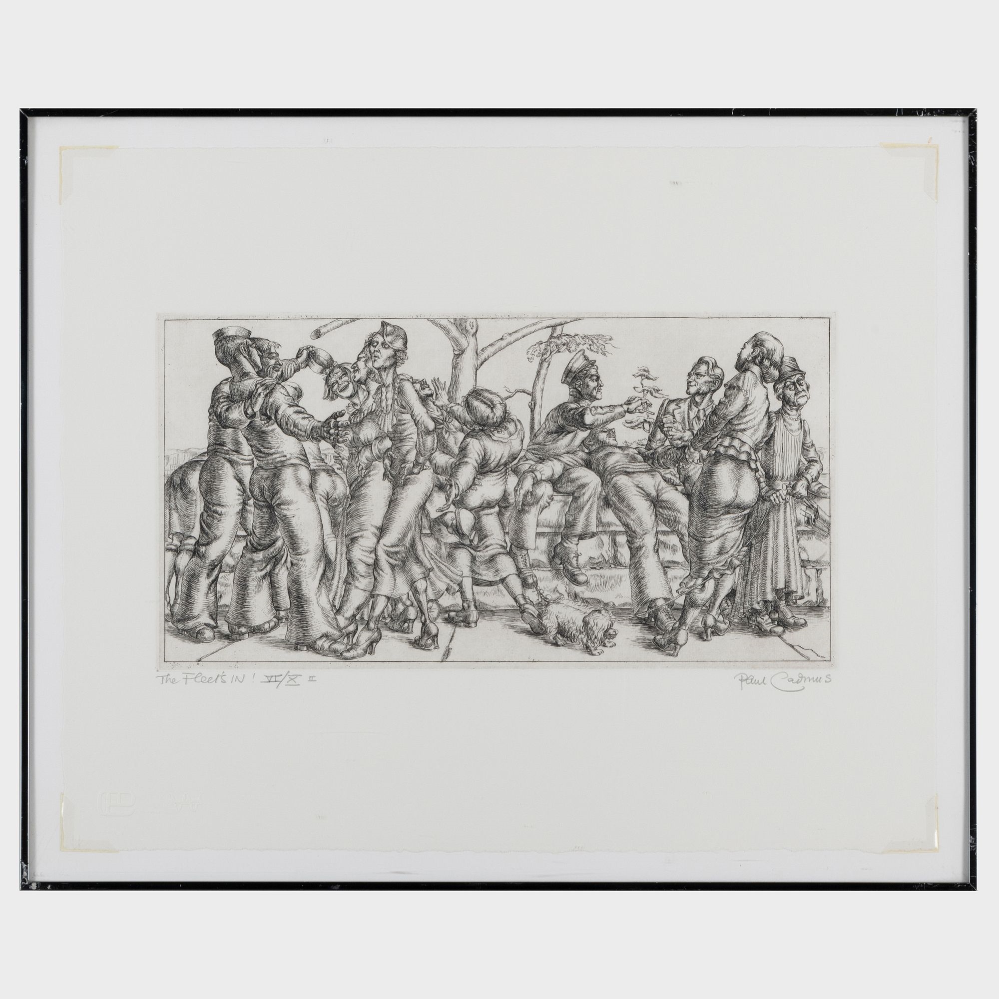 Paul Cadmus | Dancer at Piano #2A | MutualArt