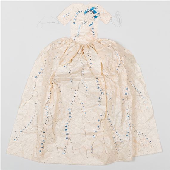 Lesley Dill | Poem Dress of Circulation (1993) | MutualArt