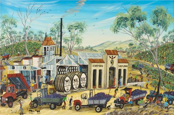 Vic Collins | The Winery | MutualArt