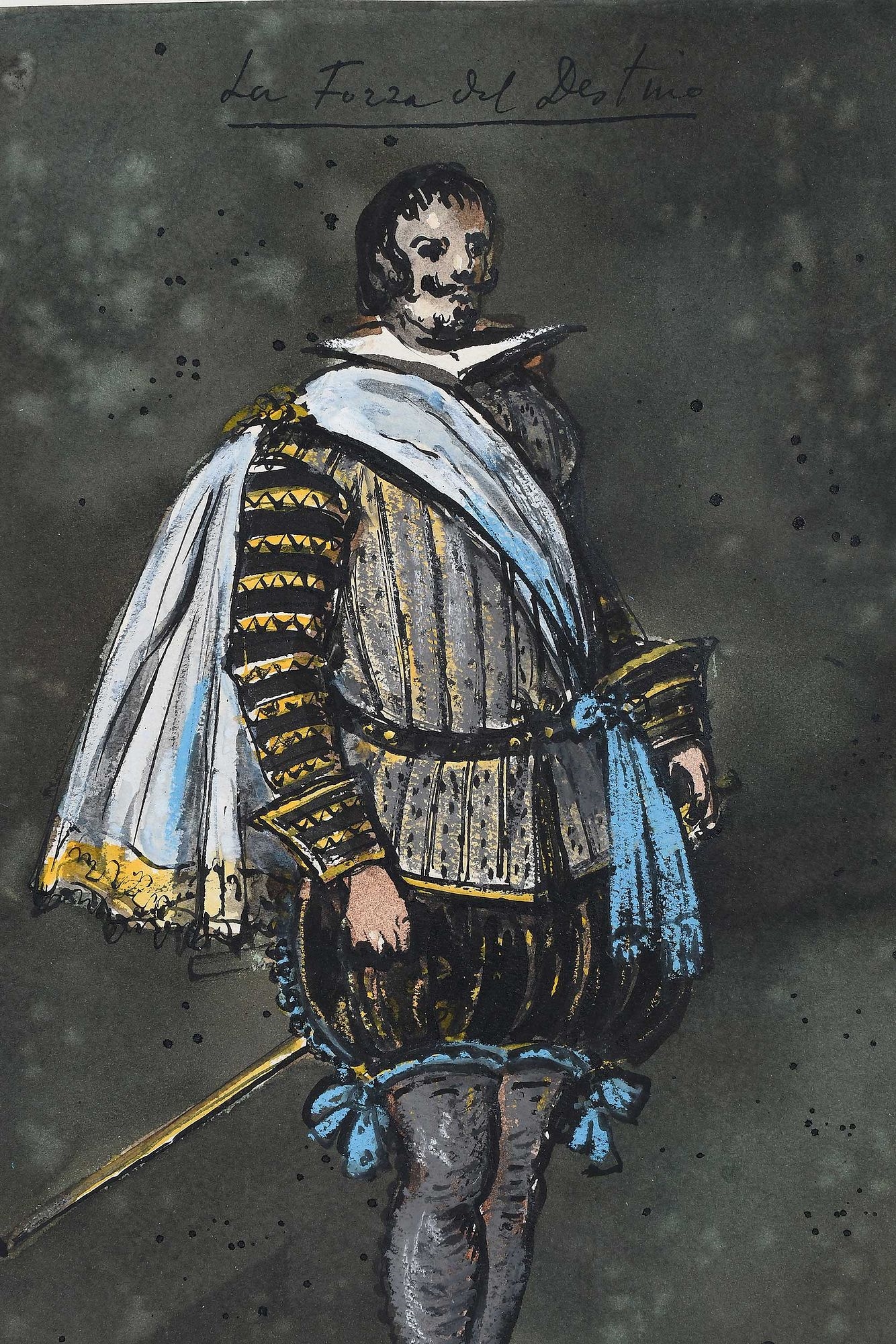 Eugène Berman | Carlos as Captain of the Spanish Army | MutualArt