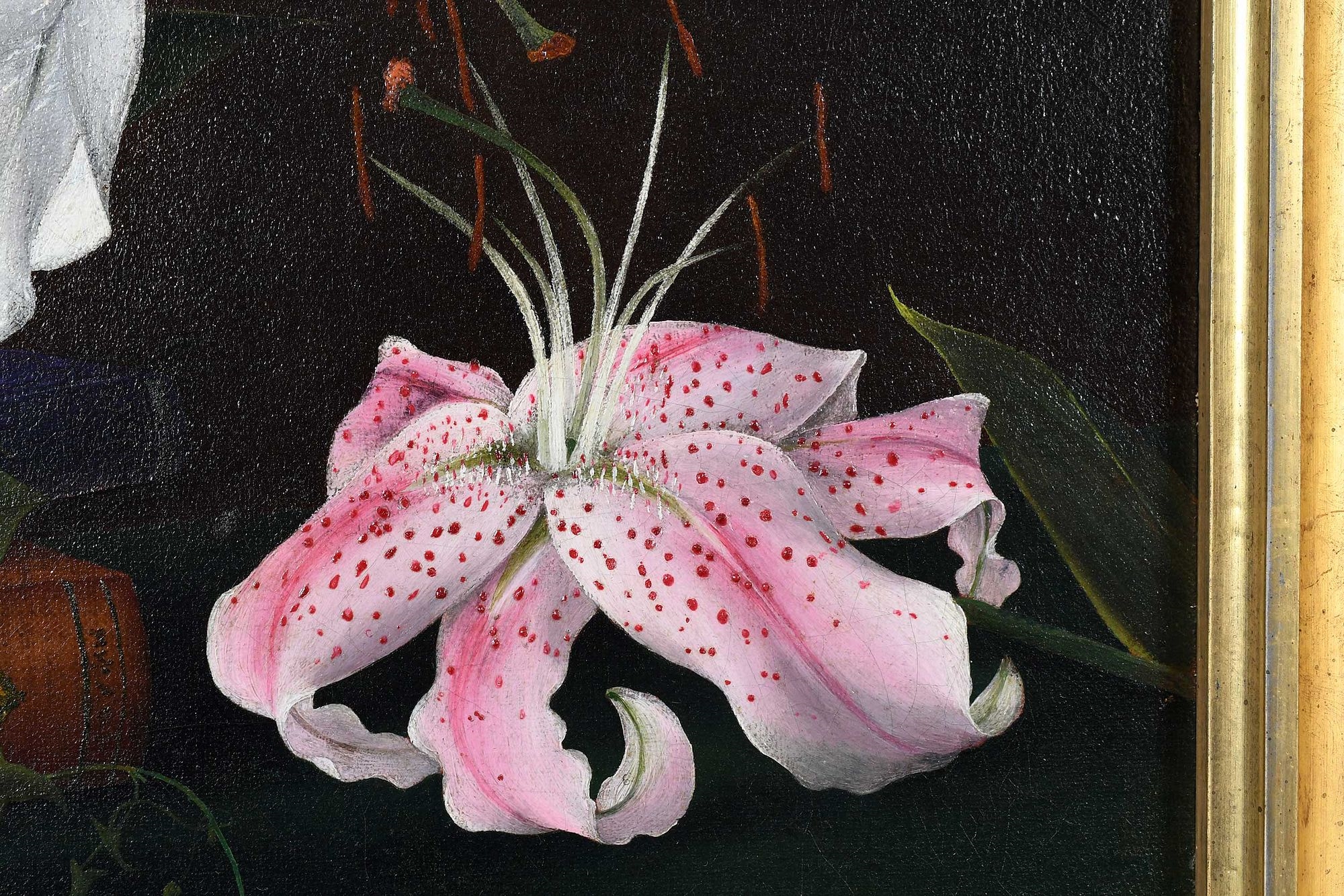 Claude Raguet Hirst | Still Life with Rubrum Lilies | MutualArt