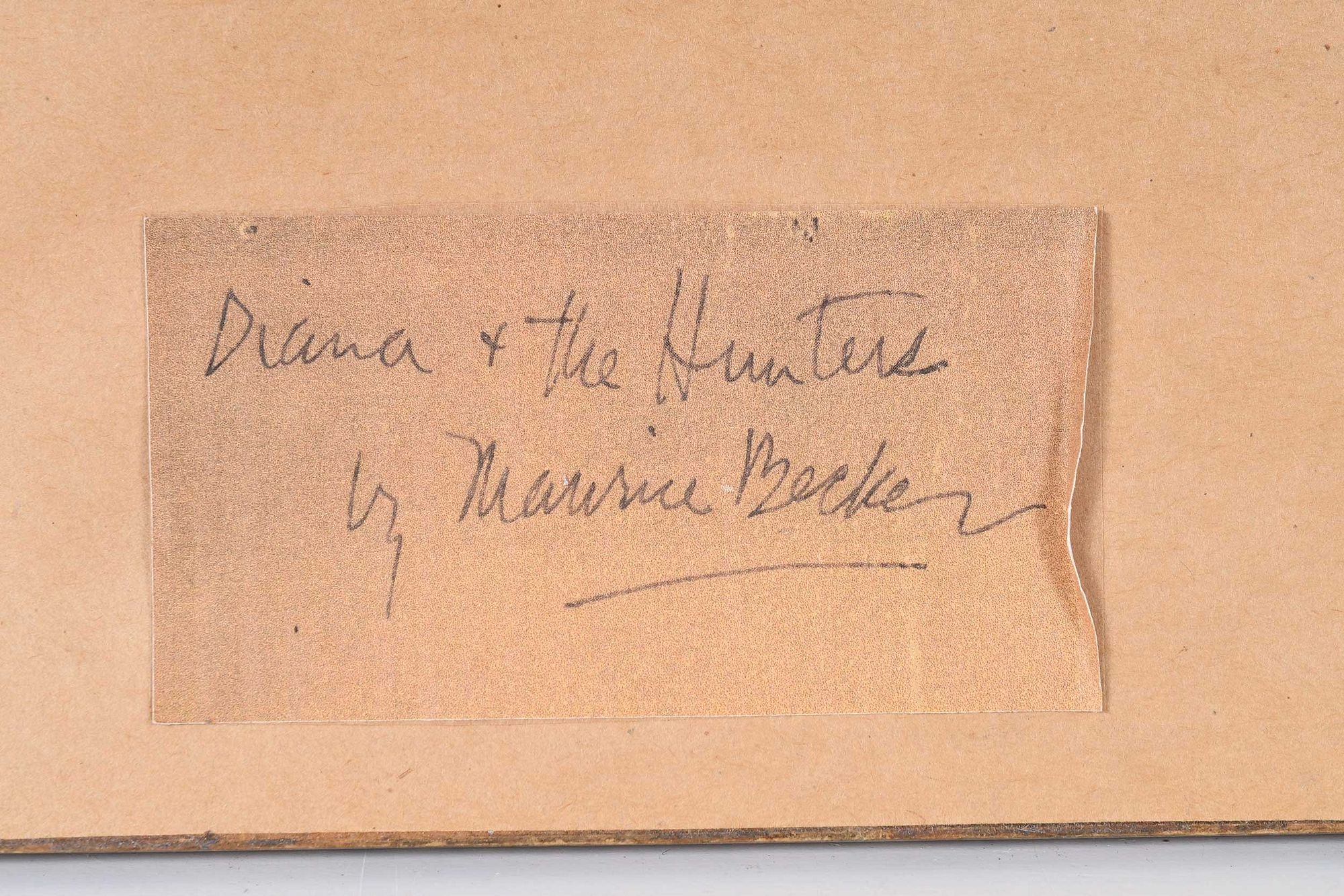 Maurice Becker | Diana and the Hunters | MutualArt