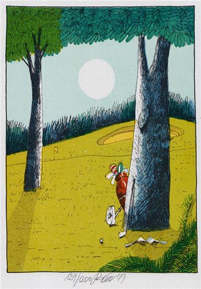Tomáš Bím | Golf (2017) | MutualArt