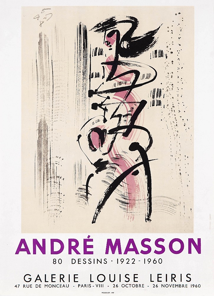 André Masson | Galerie Louise Leiris 80 dessins 1992 - 1960 (1960 ...