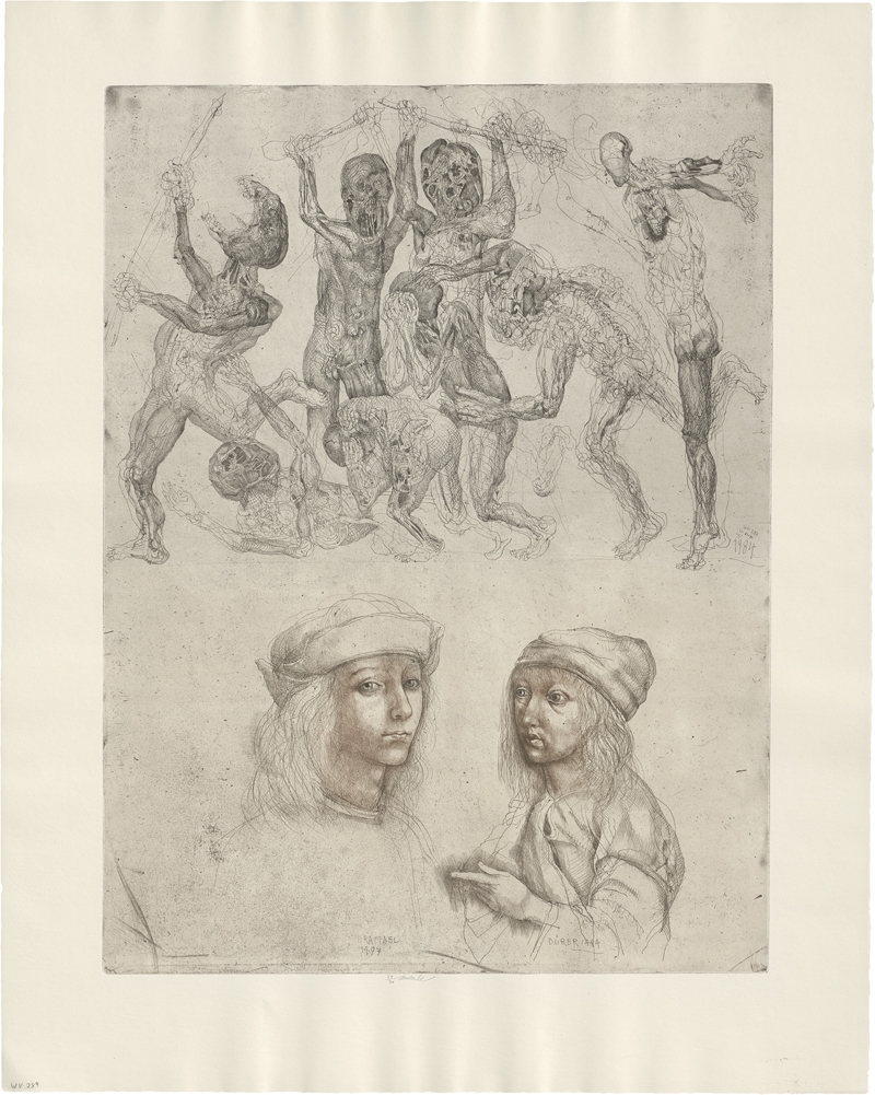 Jiři Anderle | Dürer und Raphael (1984) | MutualArt