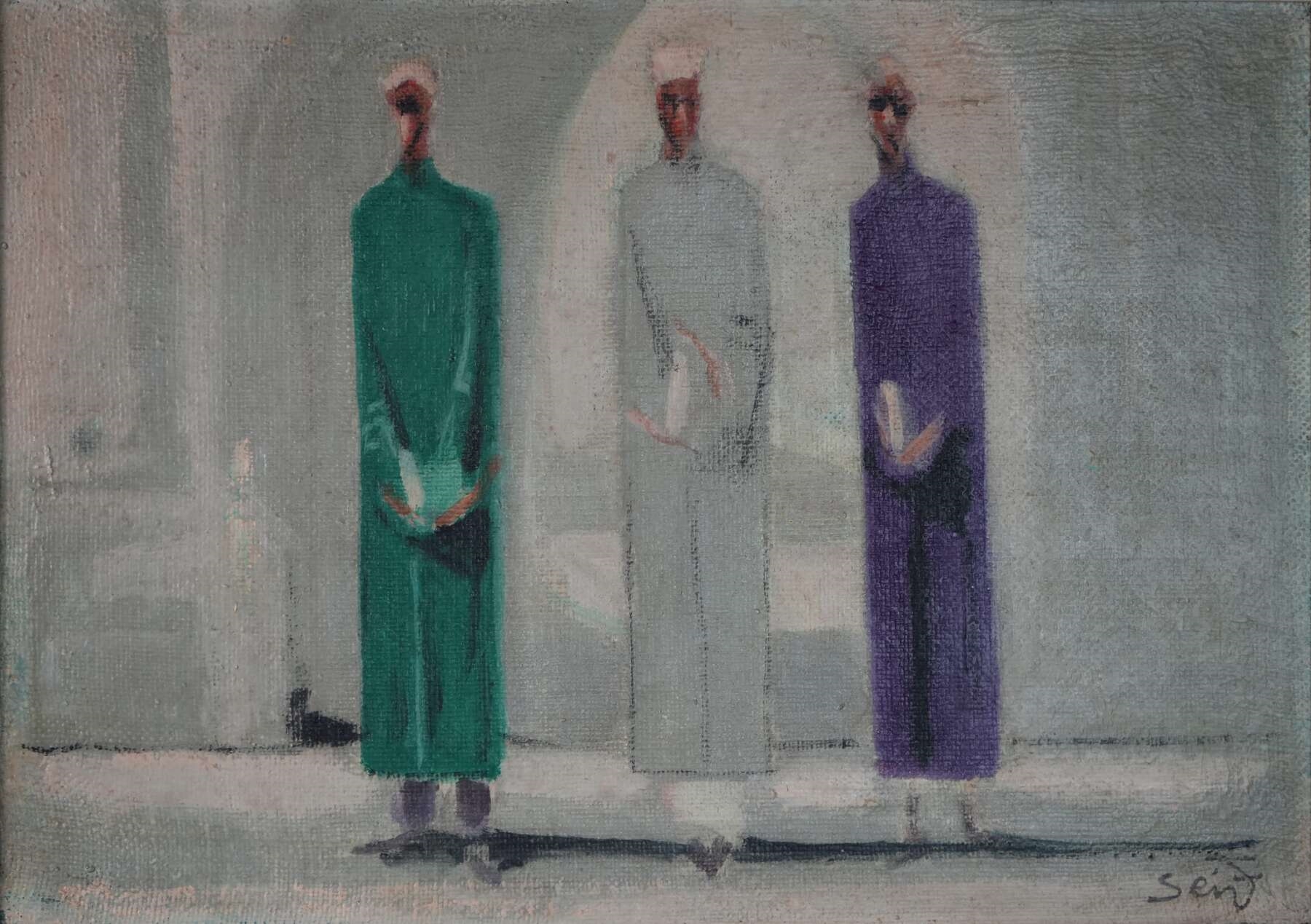Seif Wanly | Les trois Sufis d’Iraq | MutualArt