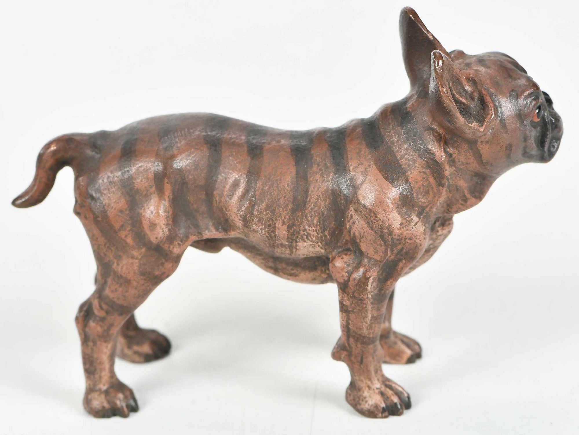 Carl Kauba | Carl Kauba Cold Painted Vienna Bronze Bulldog | MutualArt
