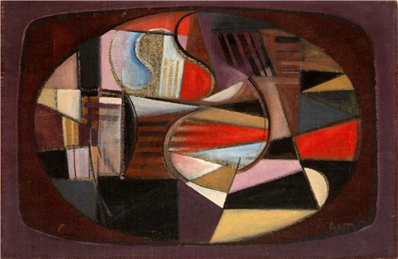 Anthony Curtis | Geometry on a Tele (1957) | MutualArt