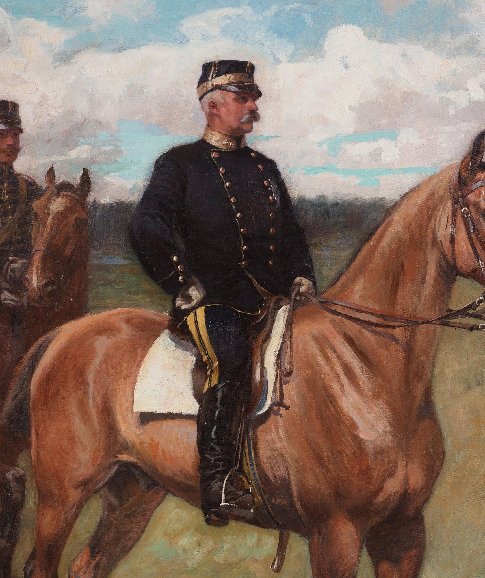Gustaf Cederstrom | Portrait depicting General Bror Cederström (1824 ...