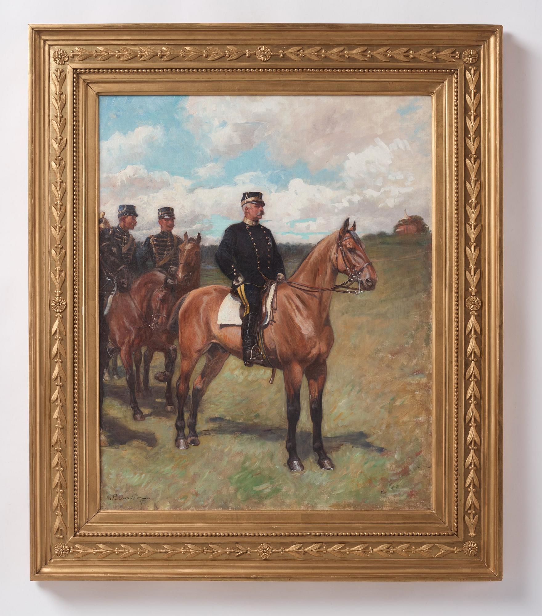 Gustaf Cederstrom | Portrait depicting General Bror Cederström (1824 ...