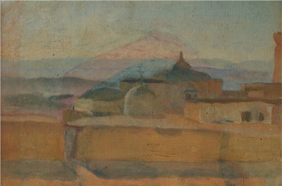 Ivan Aguéli | African cityscape | MutualArt