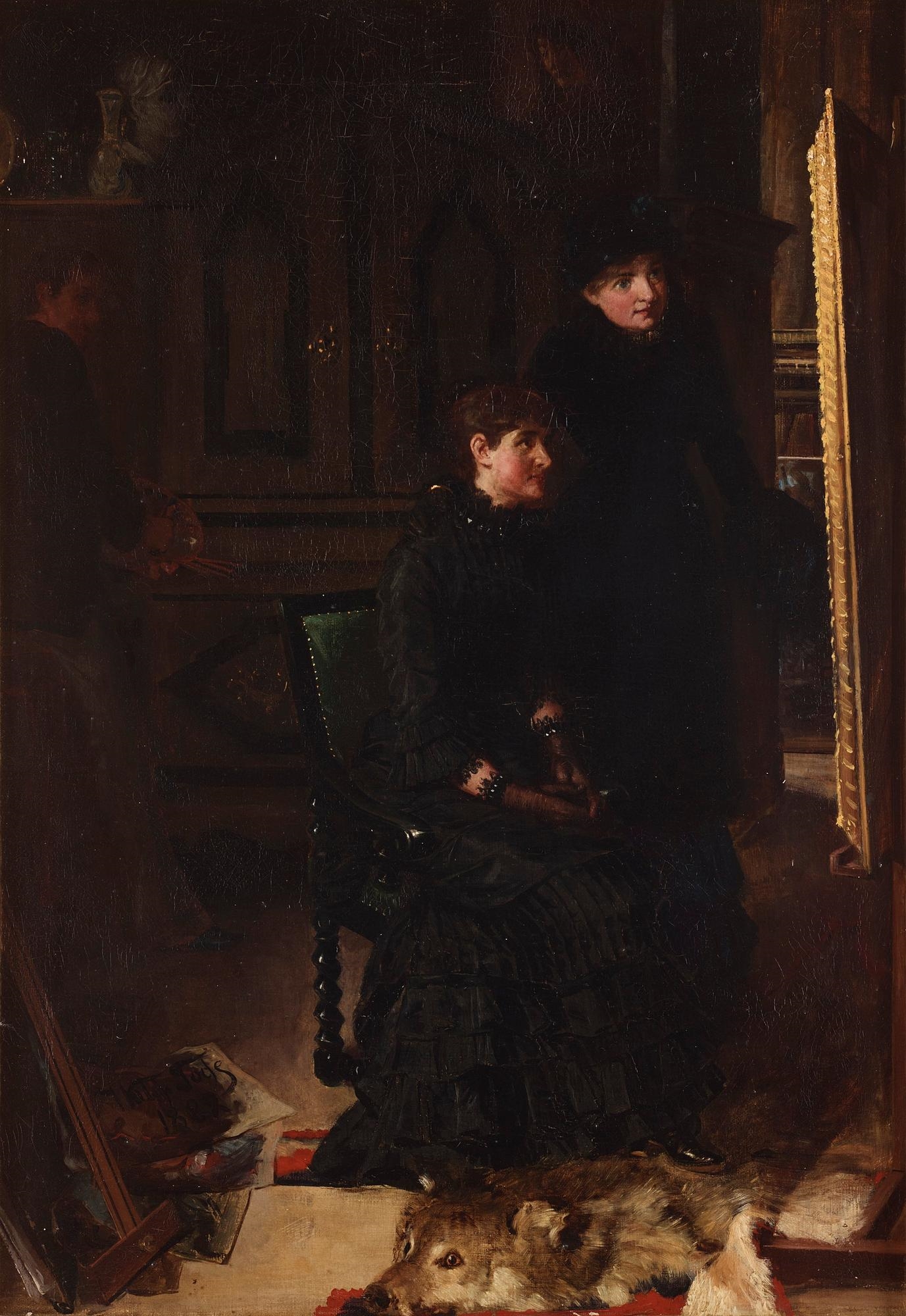 Tode Waldemar | In the artist's studio (1882) | Compare similar ...