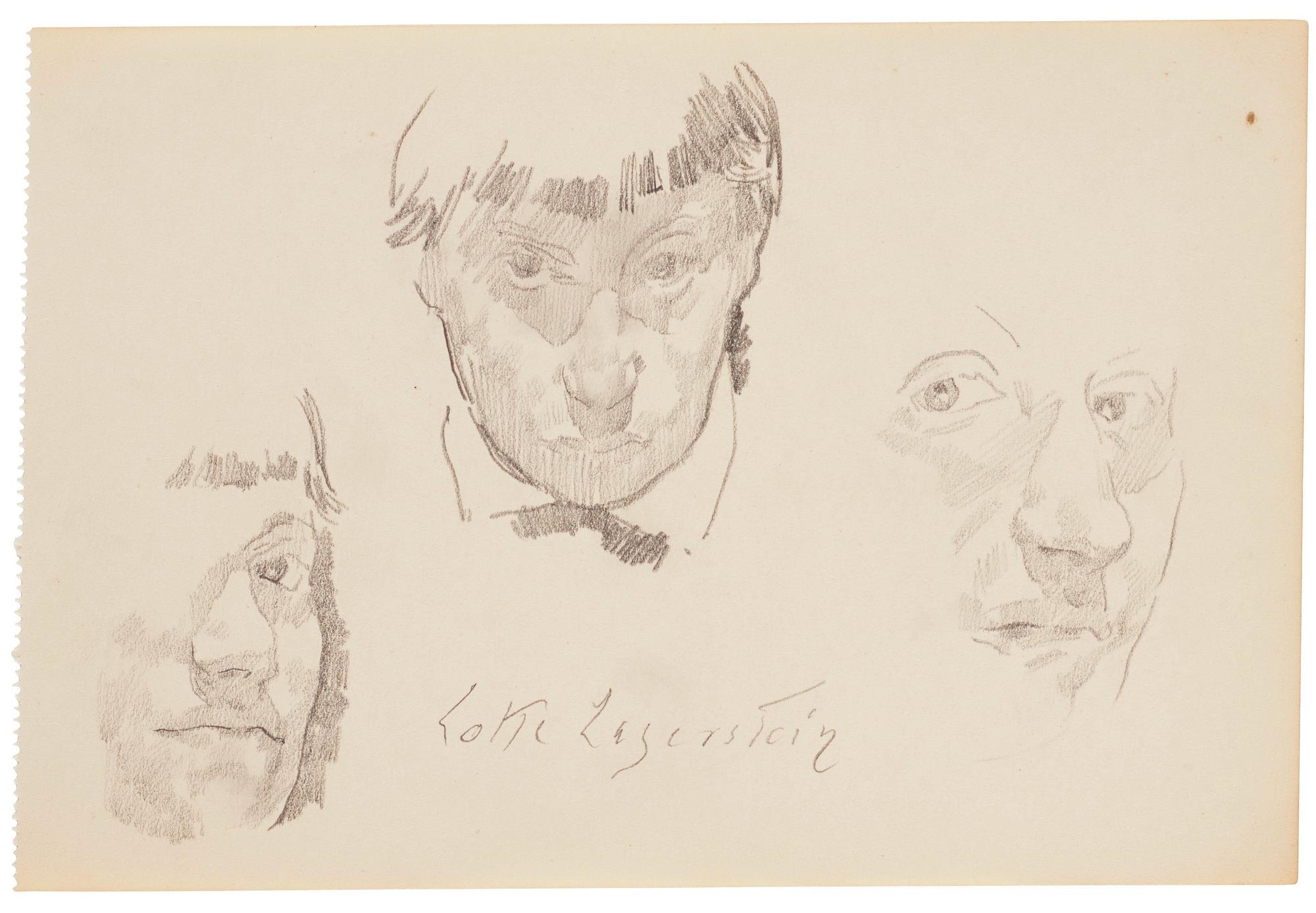 Lotte Laserstein | Three self portraits (1920s) | MutualArt