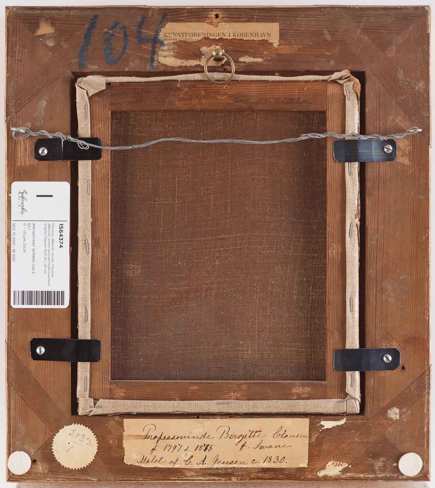 Christian Albrecht Jensen | Professor Brigitte Clausen (née Swane ...