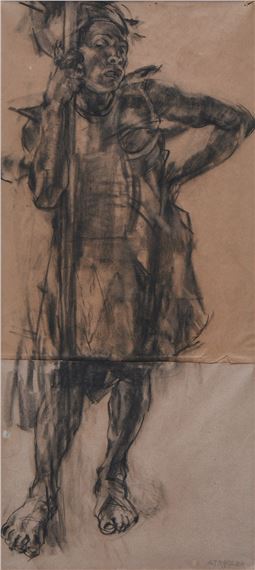 Roland Strasser | Portrait of a Balinese Warrior | MutualArt
