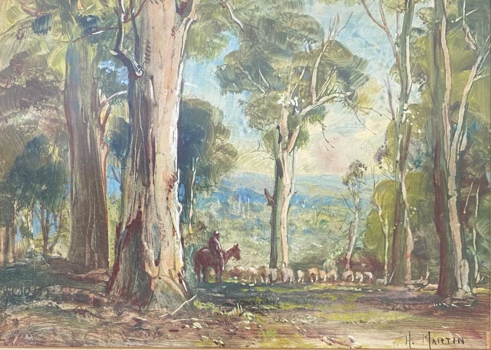 Henry Martin | The Stockman's Route | MutualArt