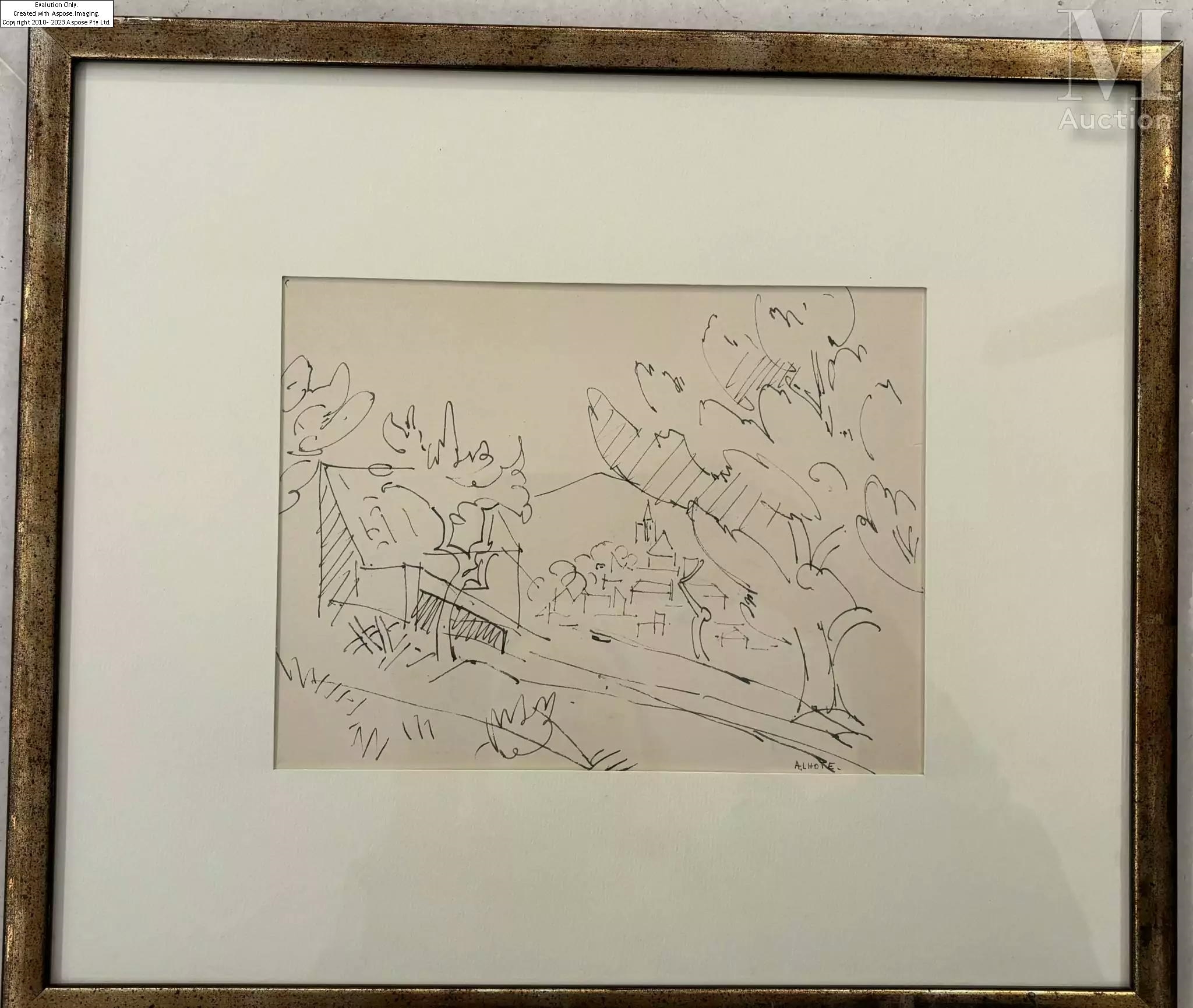 André Lhote | Vues de villages en Provence, circa 1935-1940 (1885) | MutualArt