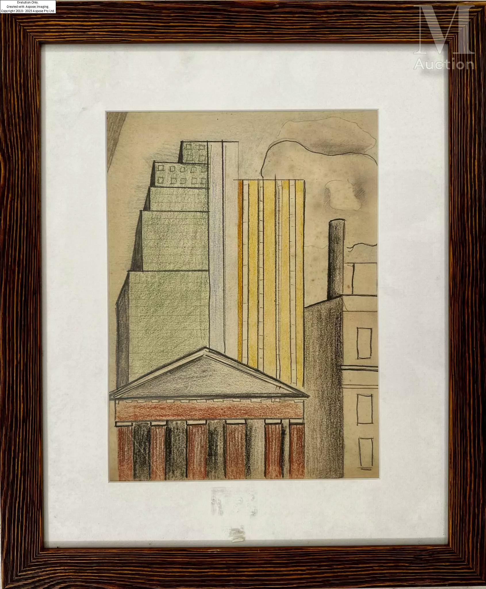 Simone Herman | Grattes ciels, New York | MutualArt