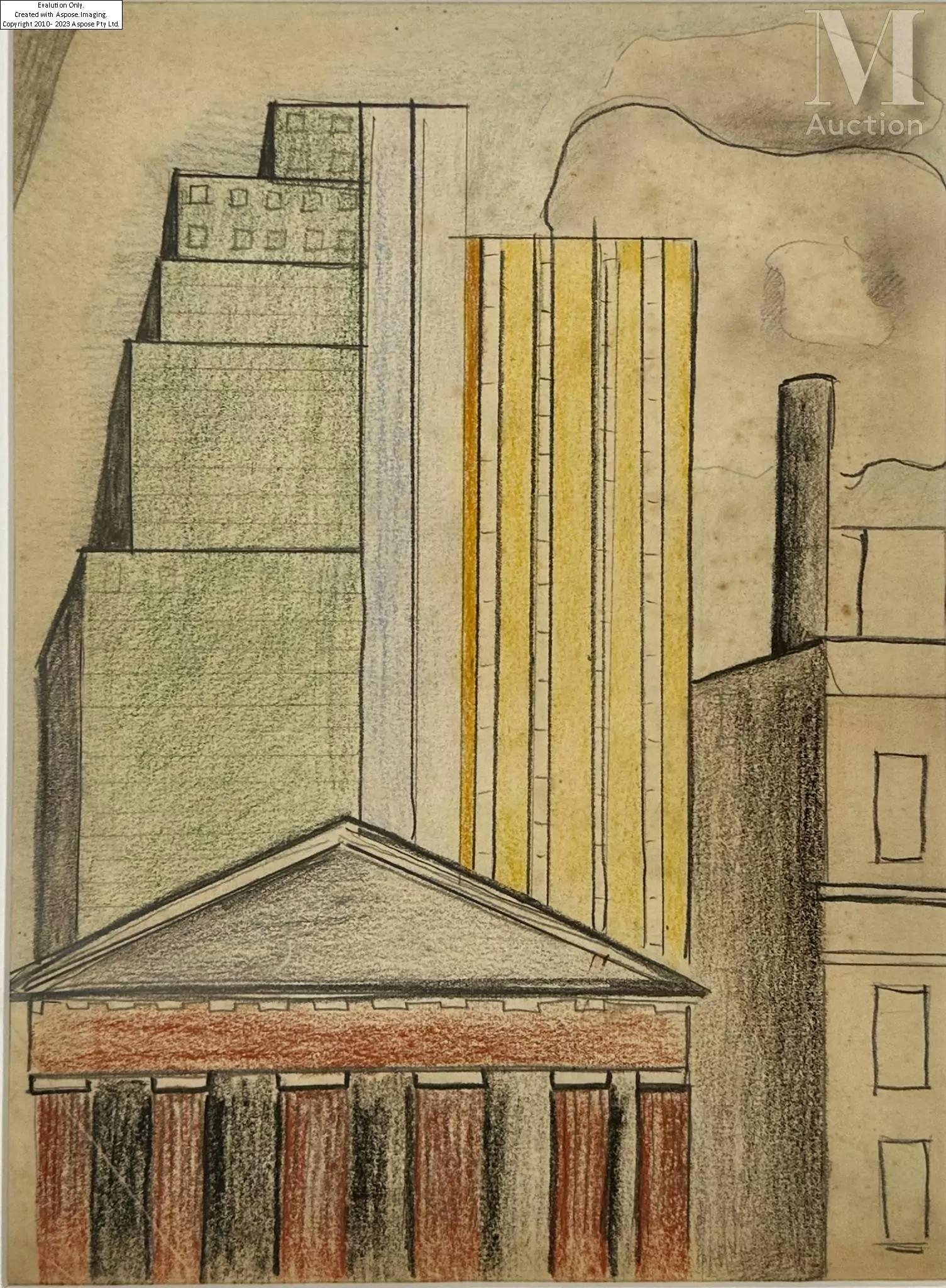 Simone Herman | Grattes ciels, New York | MutualArt
