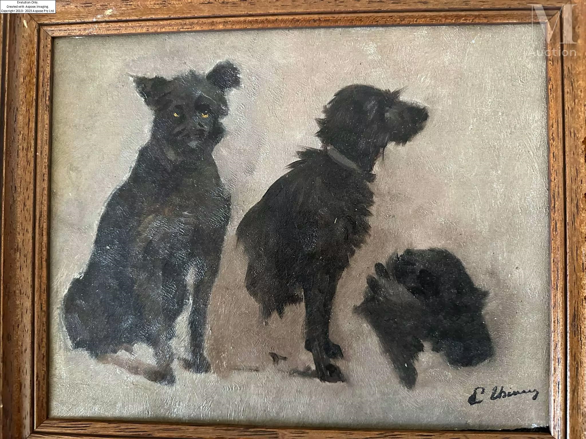 Emile Louis Thivier | Etude de chien | MutualArt