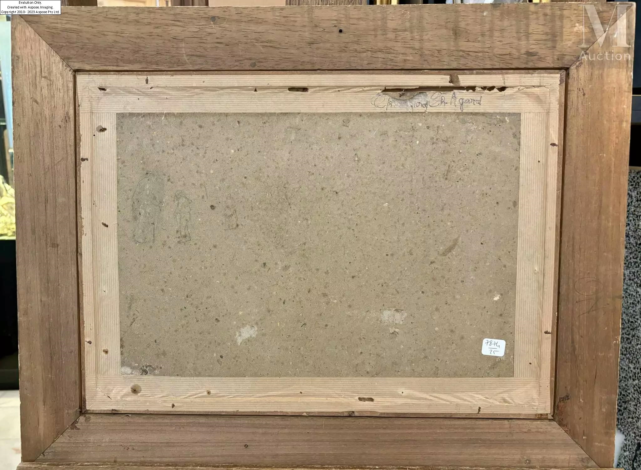 Charles-Jean Agard | Paysages (1866) | MutualArt