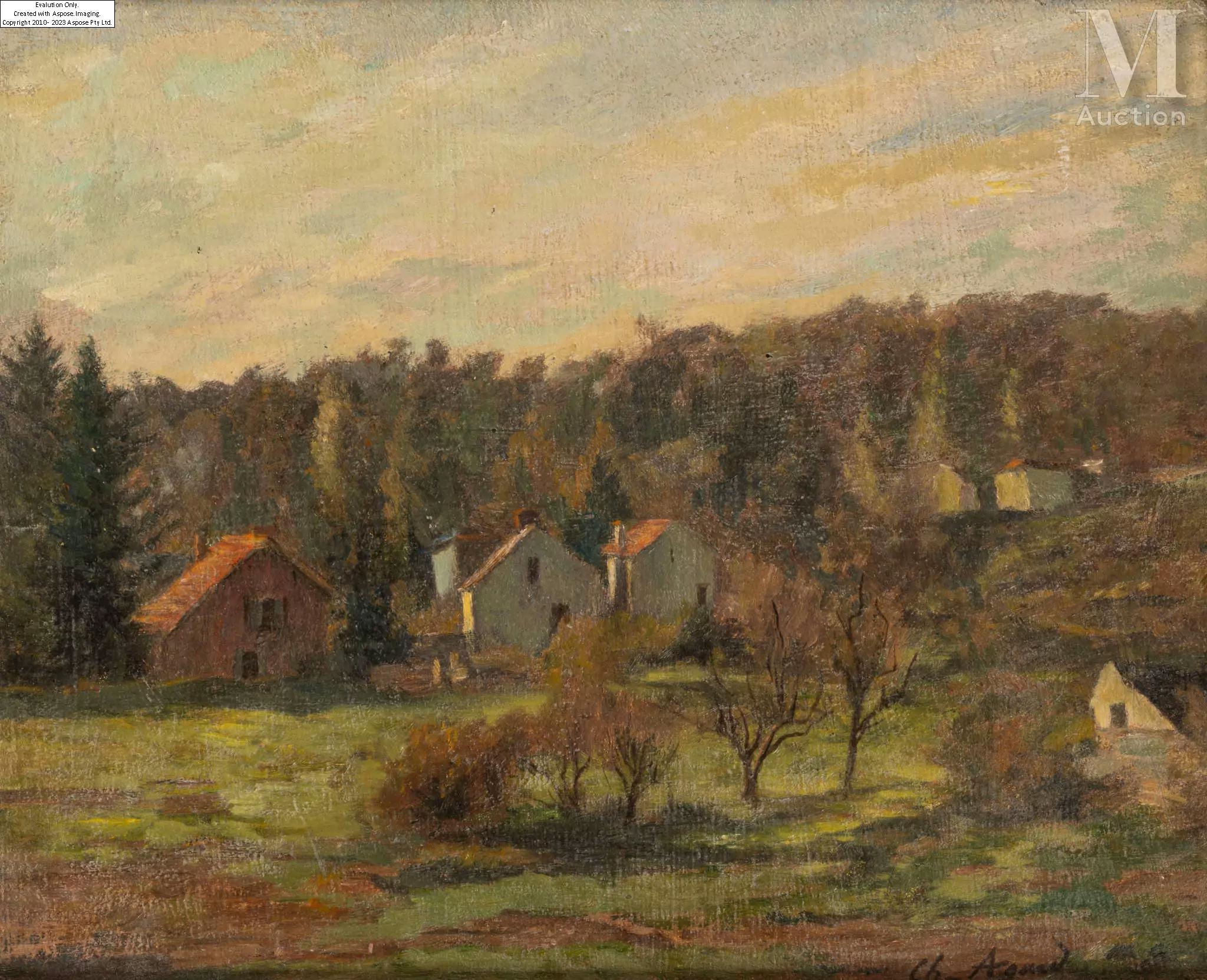 Charles-Jean Agard | Paysages (1866) | MutualArt