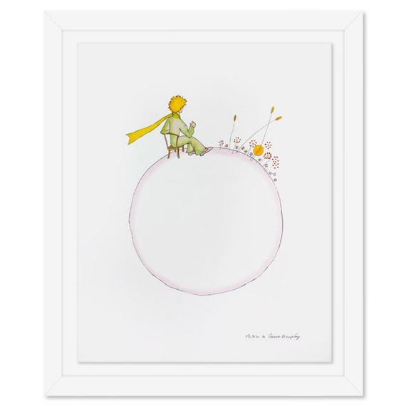 Antoine de Saint-Exupéry | The Little Prince And The Sunset | MutualArt