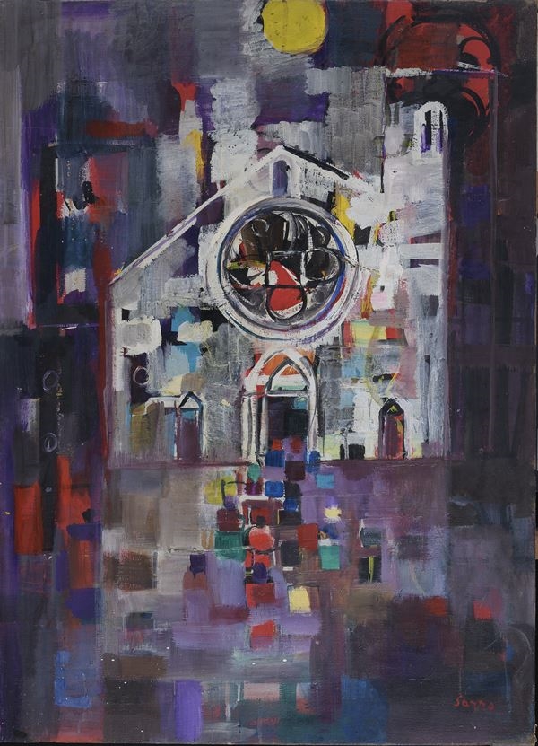 Manilo Sarra | DIPITO CATTEDRALE DI MANLIO SARRA (1909) | MutualArt