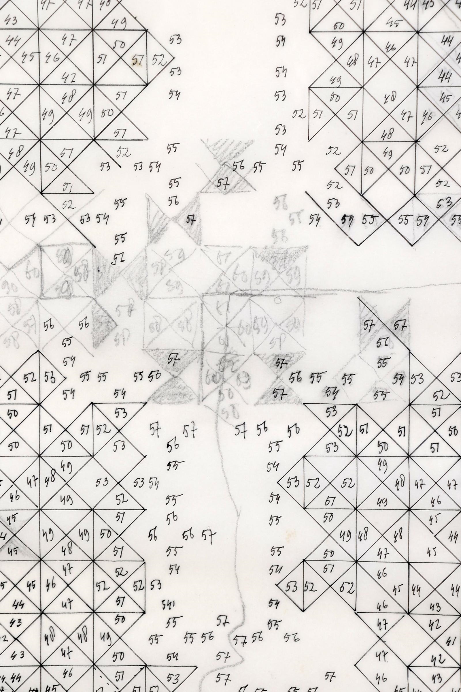 Berend Hendriks | potlood op papier met transparant in Oost Indische ...