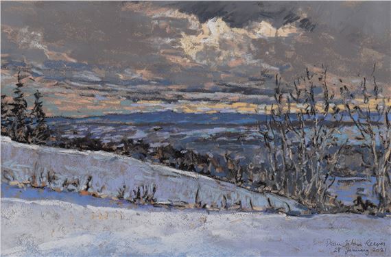 Dean Reeves | Winter in Memramcook (2021) | MutualArt