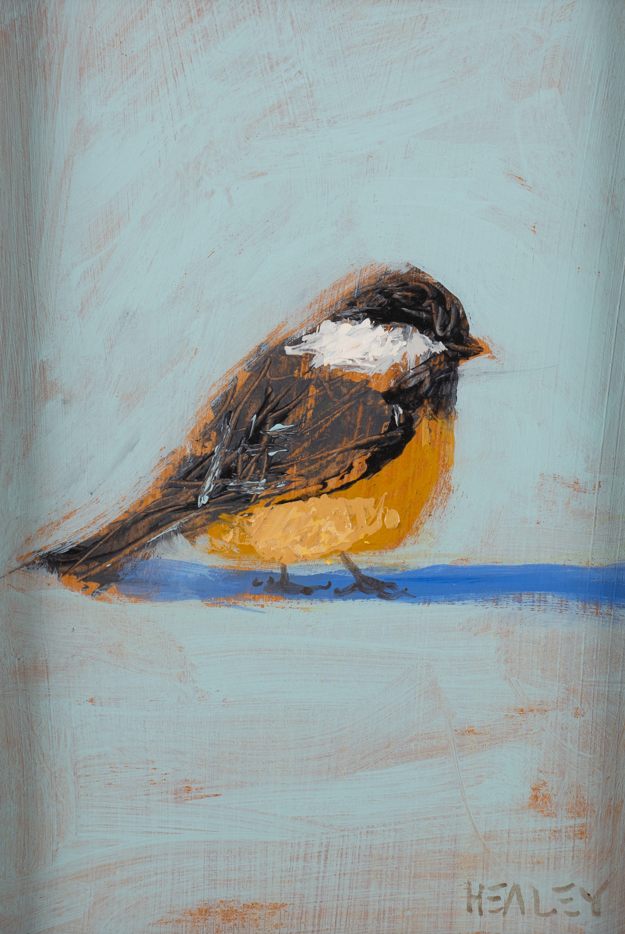 Healey Paul | Untitled - Chickadee Paul Healey (Canadian (1964 ...