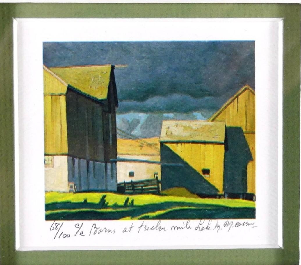 Alfred Joseph Casson | Pair reproduction limited edition prints both ...