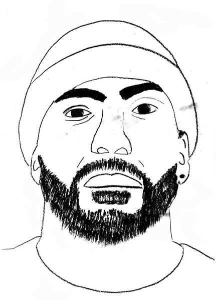 Joël Merkler | Joël MERKLER draws Pita AHKI Drawing created on March ...