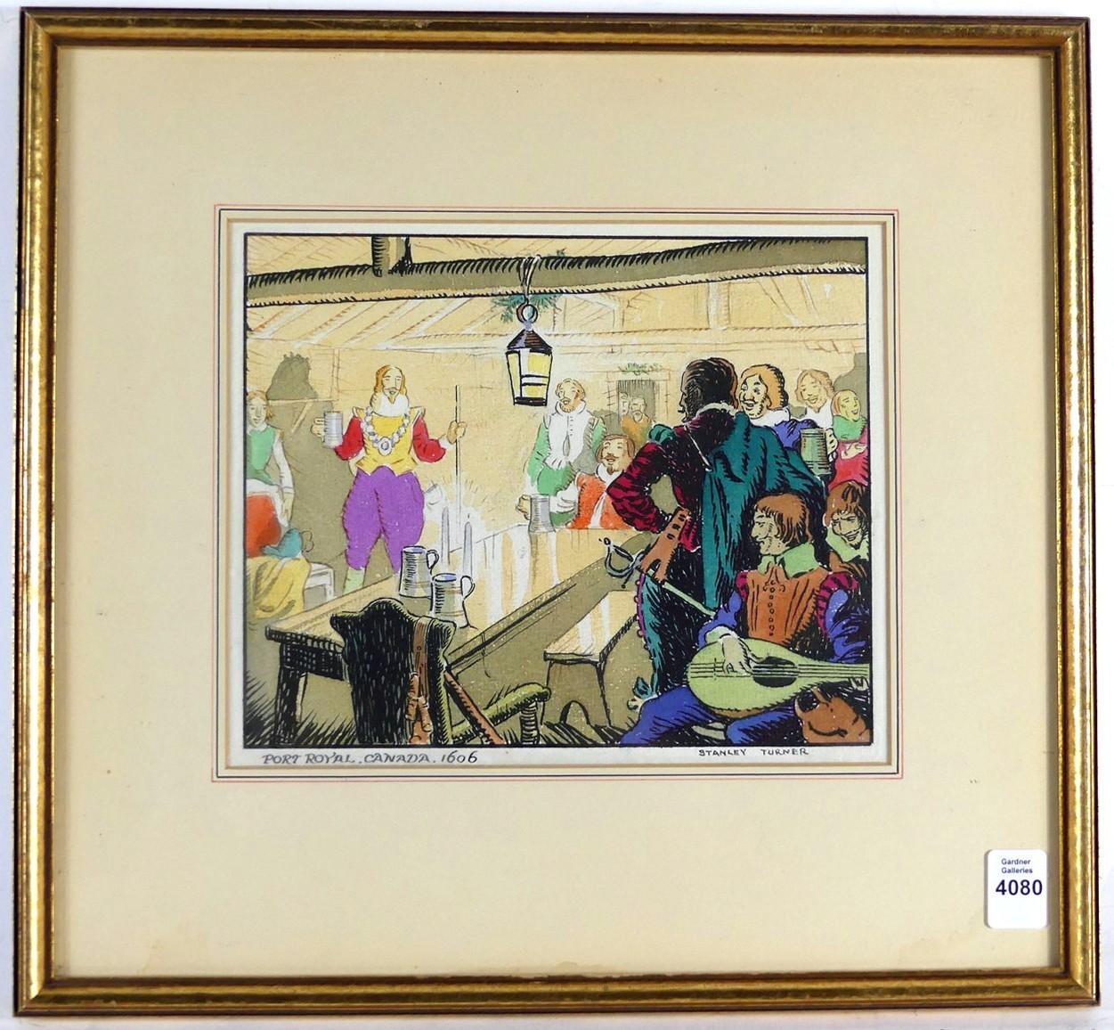 Stanley Francis Turner | Port Royal, Canada, 1606 (1606) | MutualArt
