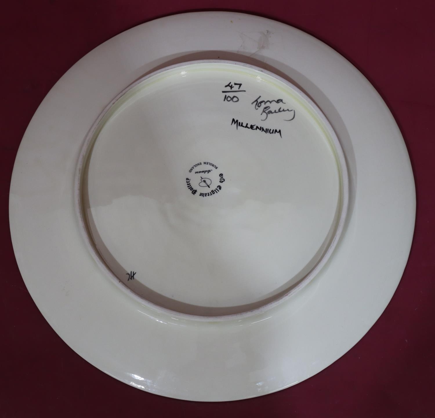 Lorna Bailey | A Lorna Bailey limited edition round charger Millennium ...