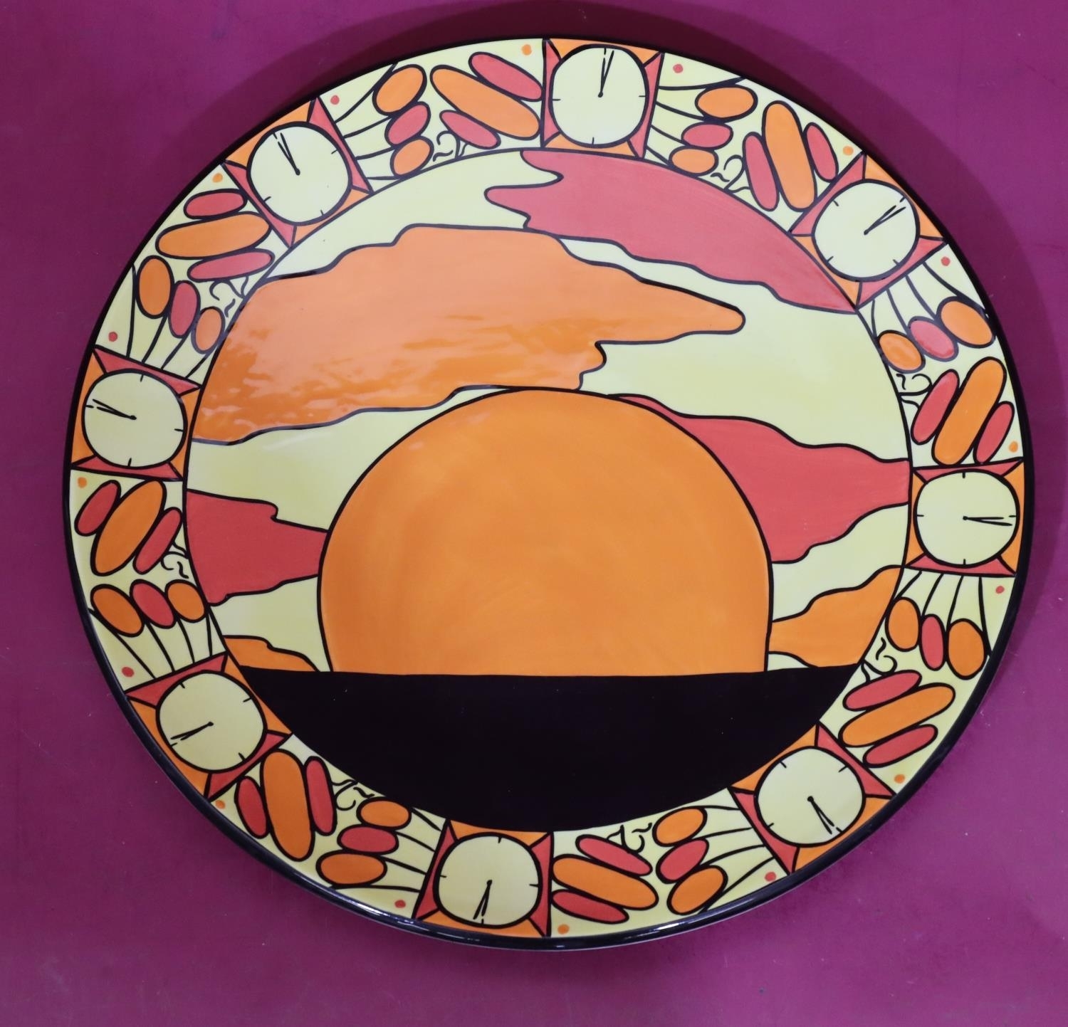 Lorna Bailey | A Lorna Bailey limited edition round charger Millennium ...