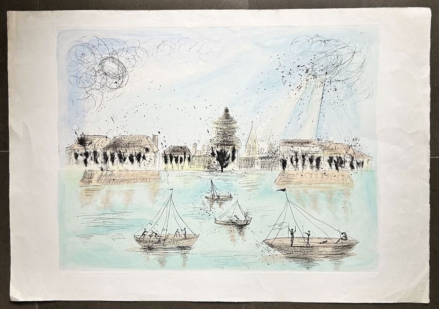 Salvador Dalí | Venice Underwater | MutualArt