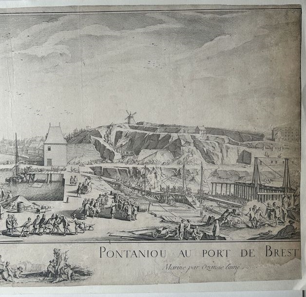 Nicolas-Marie Ozanne | OZANNE - BREST - Construction... - Lot | MutualArt