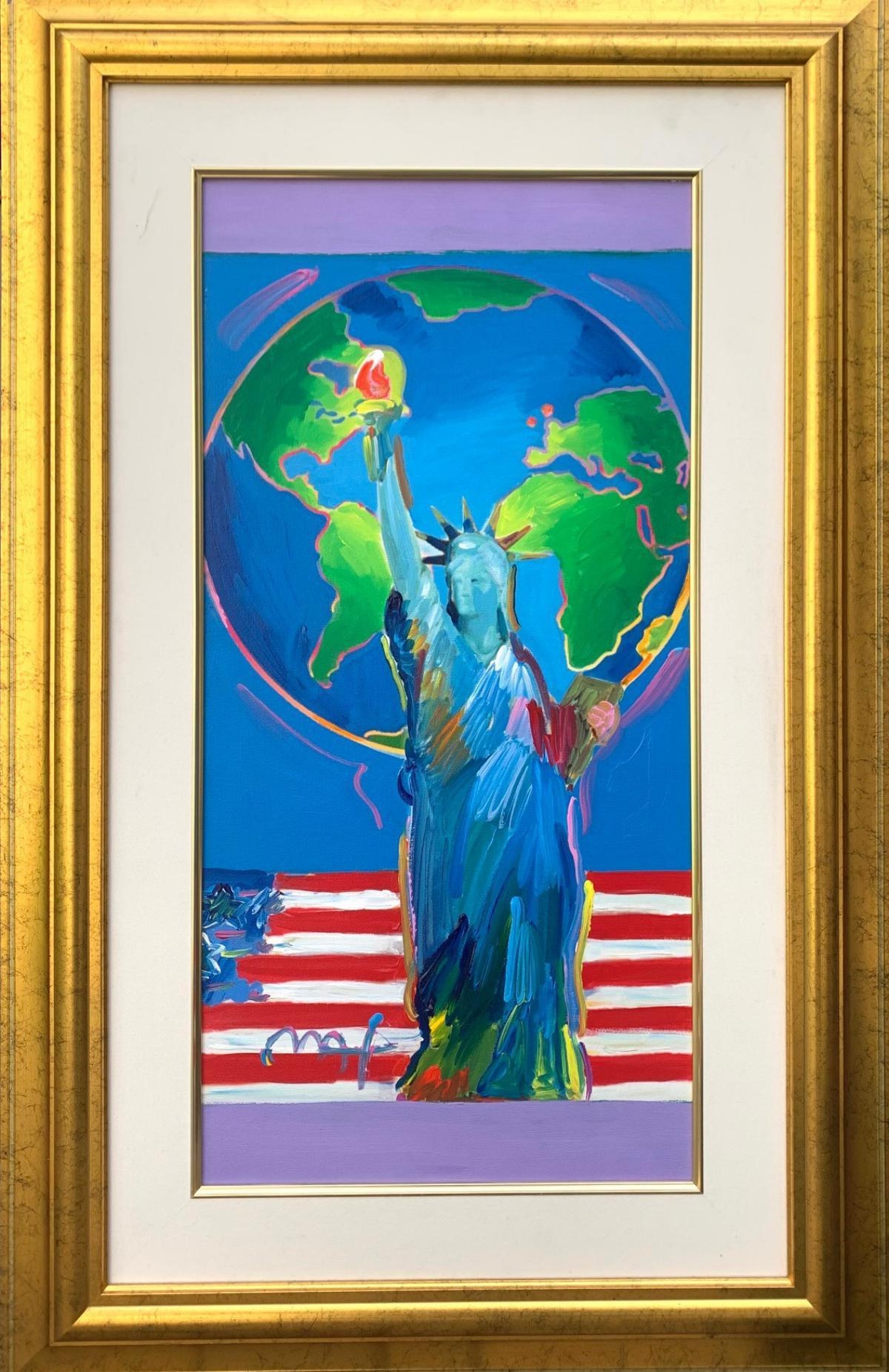 Peter Max | Statue of Liberty (2008) | MutualArt