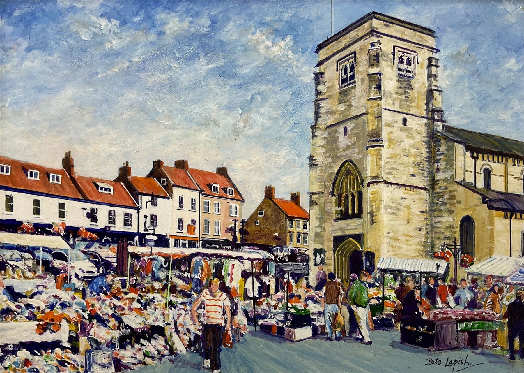 Peter K. Lapish | Malton Market Day I | MutualArt