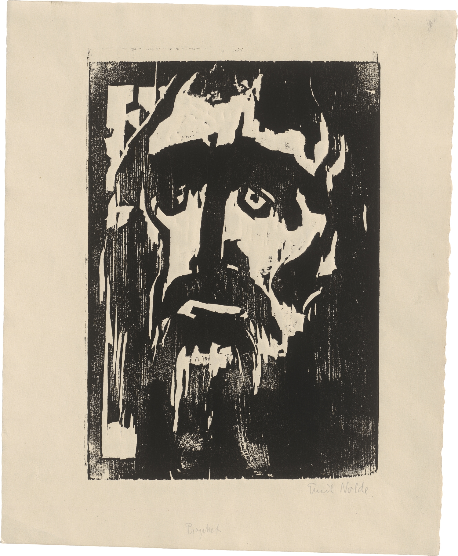 Emil Nolde | Prophet | MutualArt