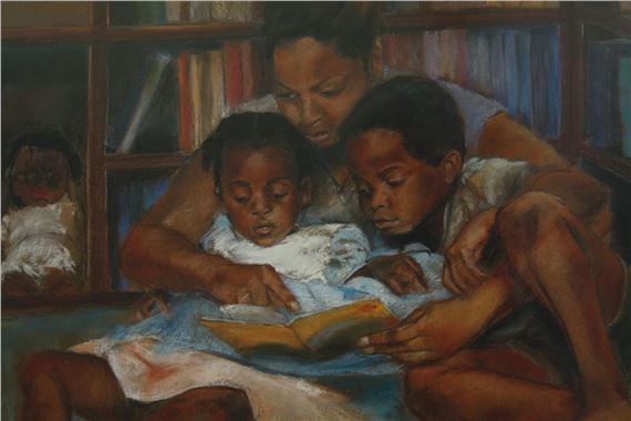 Sharon Wilson | The Reading | MutualArt