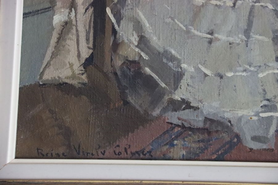 Reine Virely-Colmez | Jeune fille à la lettre | MutualArt