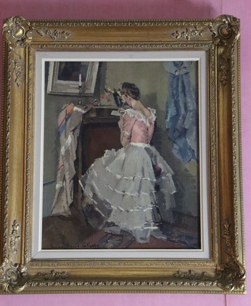 Reine Virely-Colmez | Jeune fille à la lettre | MutualArt