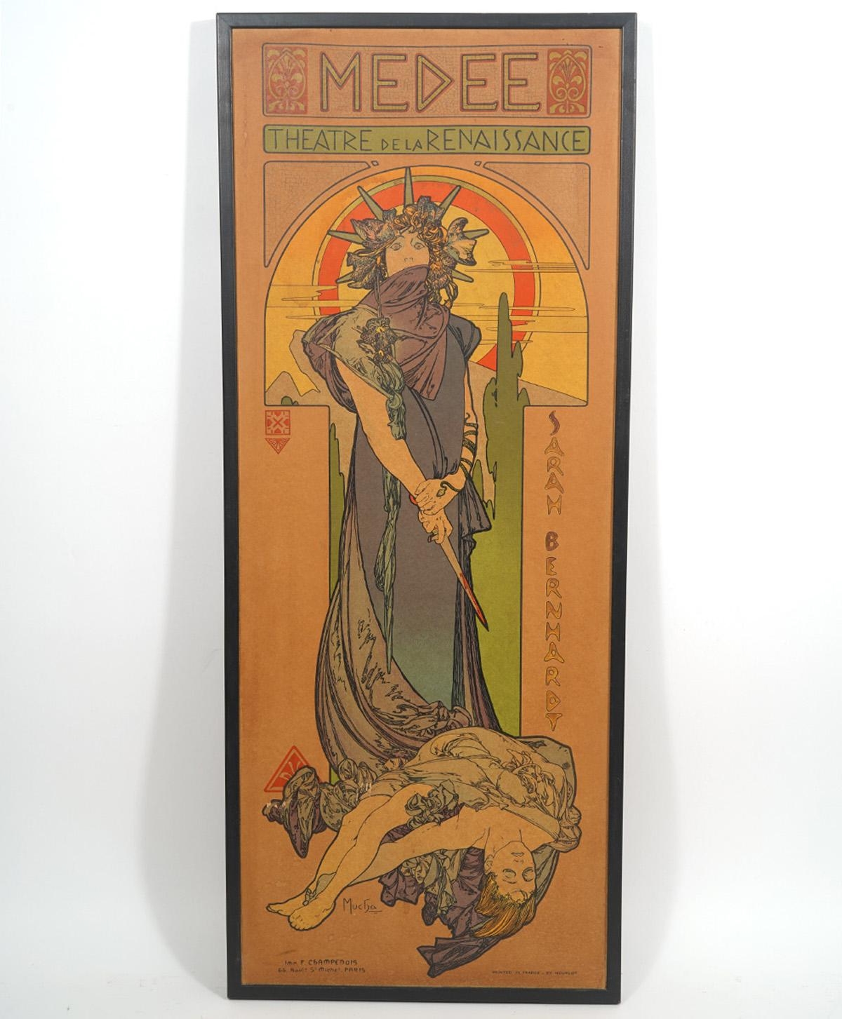 Alphonse Mucha | Reproduction of Medee | MutualArt