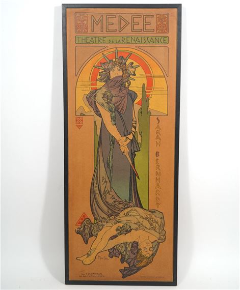 Alphonse Mucha | Reproduction of Medee | MutualArt